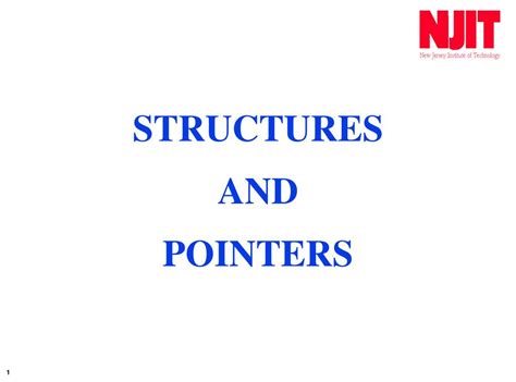 ppt structures and pointers powerpoint presentation free download
