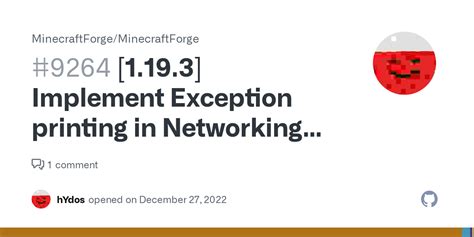 [1 19 3] implement exception printing in networking exception handler