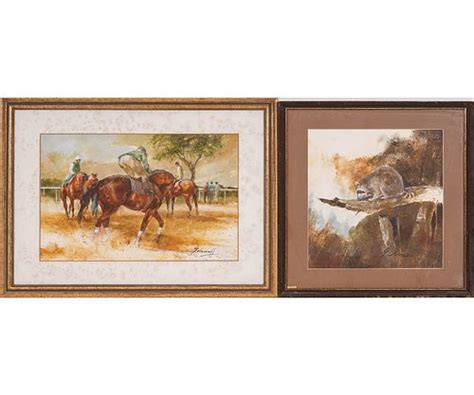 Ralph Douglas Scharff Watercolors Sold At Auction On 4th October
