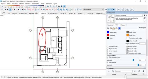 Section Lines Doesn T Appear Correctly SketchUp SketchUp Community