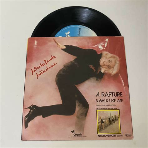 Blondie Rapture Plak Cd Dvd Satın Al