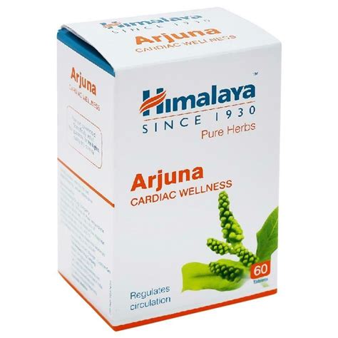 Himalaya Arjuna Cardiac Wellness Tablets at Rs 160/bottle | Herbal ...