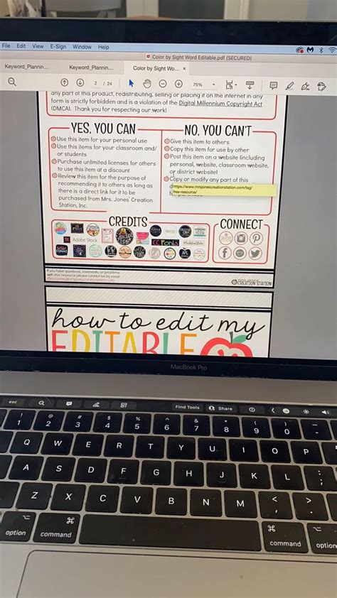 Color By Code Sight Word Resource