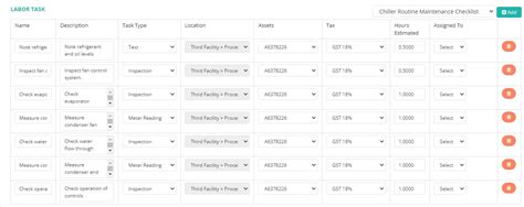 Nested Preventive Maintenance DreamzCMMS