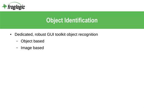 Froglogic Squish Gui Tester Presentation Ppt