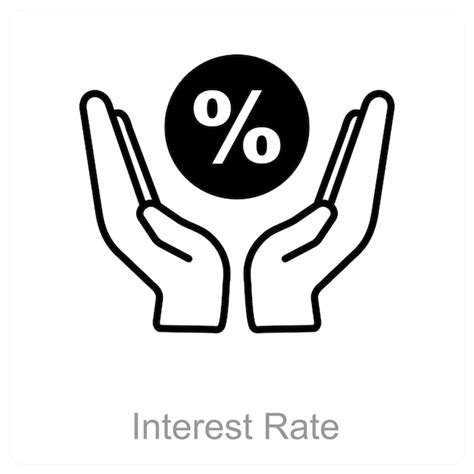 Premium Vector Interest Rate
