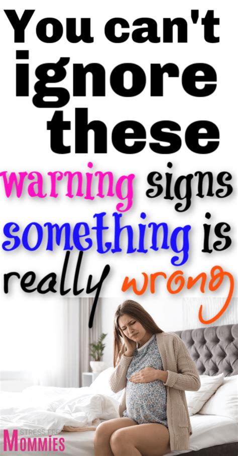 5 Warning Signs During Pregnancy You Should Never Ignore