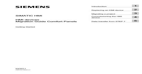 download pdf simatic hmi commissioning the hmi 4 siemens · pdf