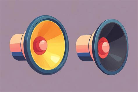 Loudspeaker Loudspeaker Vector Premium Ai Generated Image