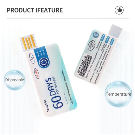 PDF Data Logger TempU Temperature Recorder Single Use Temperature Record Instrument Lazada PH