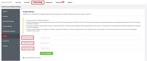 Airtable Integration With Fluent Forms Wp Manage Ninja