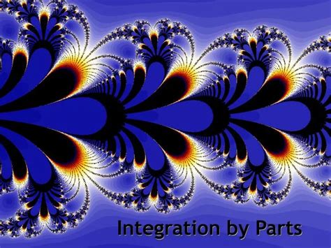 PPT Integration By Parts PowerPoint Presentation Free Download ID 1710721