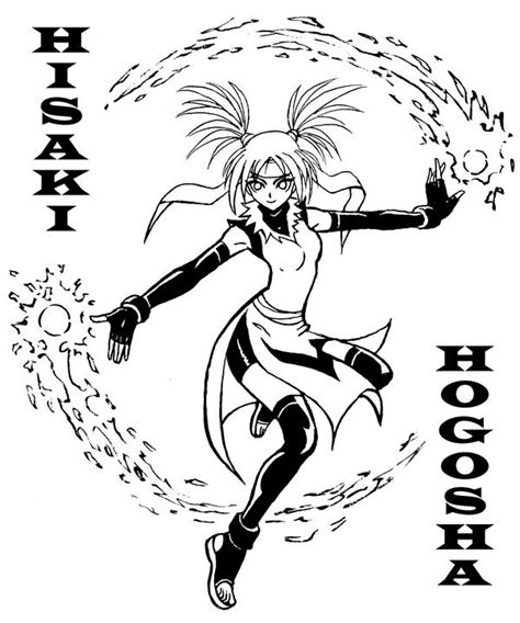 Fire Dancer Hisaki By Dadofdraw On Deviantart