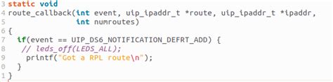 Route Callback Issue Contiki Ng Contiki Ng Github