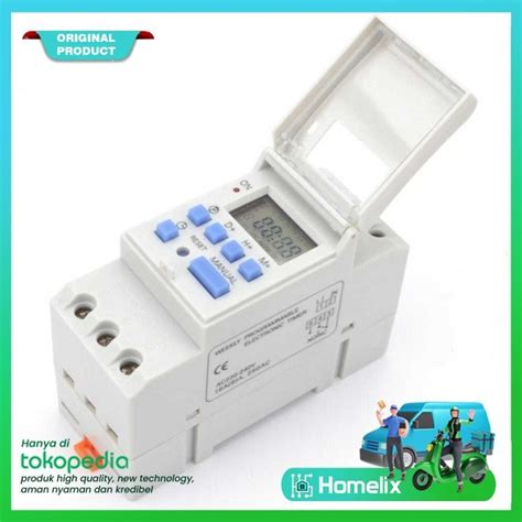 Jual Saklar Listrik Otomatis Timer Programmable Time Switch Relay 16a 220v Kota Tangerang