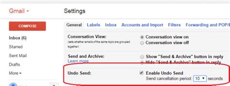 How To Enable The ‘undo Send Feature In Gmail [tip] Dottech