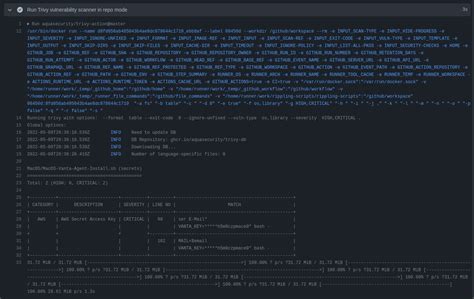 incorporate issue creation mode · issue 110 · aquasecurity trivy action · github
