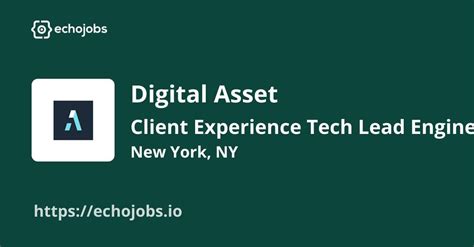 Digital Asset Is Hiring Client Experience Tech Lead Engineer Amer