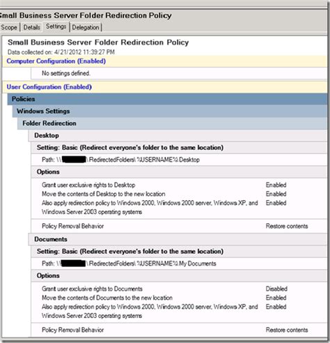 Group Policy Folder Redirection Generates Error The System Call Level Is Not Correct