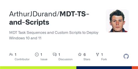 Github Arthurjdurandmdt Ts And Scripts Mdt Task Sequences And