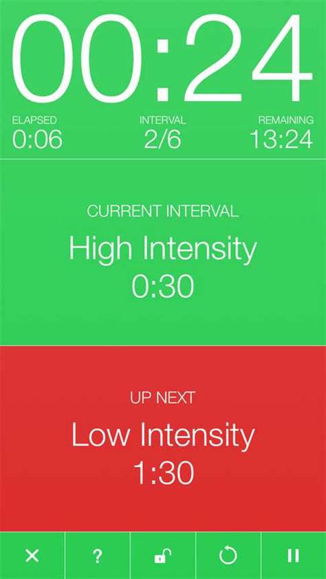 Seconds Interval Timer App For IOS Android Runloop