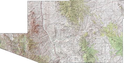 Santa Cruz County Map Arizona Us County Maps