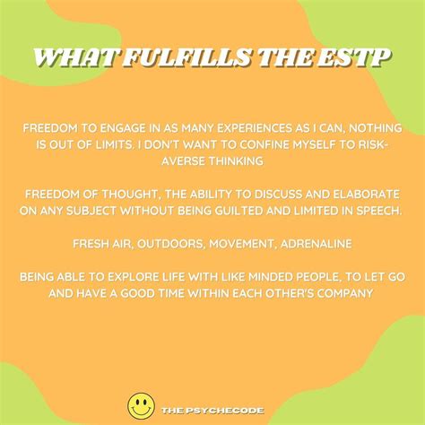 A General Overview Of The Common Traits Of An Estp Personality Artofit