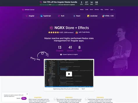 Ngrx Store Effects App By Ultimatecourses A Undefined Template Built At Lightspeed
