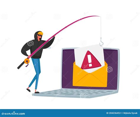 Tiny Hacker Character Hacking Personal Data And Document Folders From