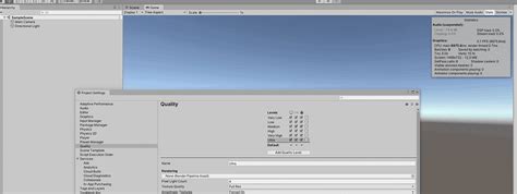 in game play of editor i only get 30fps on empty scene unity engine