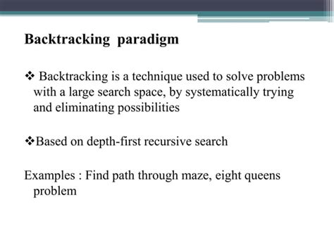 Algorithm Paradigms Pptx Programming Languages Computing
