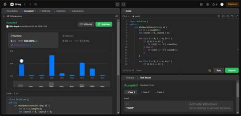 Workinpublic Problemsolving Cpp Dailychallenge Leetcode Stringmanipulation 100daysofcode