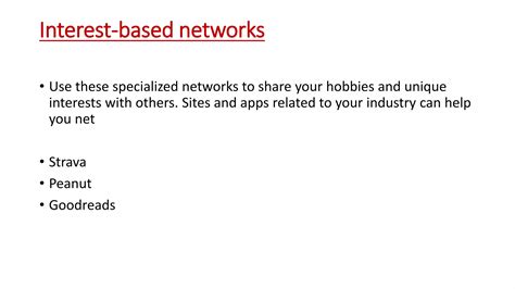 Social Networking Pptx