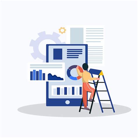 Premium Vector Business Concept Flat Design Illustration