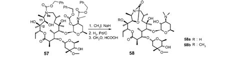 Scheme 11 Synthesis Of Azithromycin 9a 11 Cyclic Carbamates Download Scientific Diagram