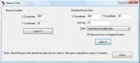 Mouse Click Download Application To Automate Mouse Click