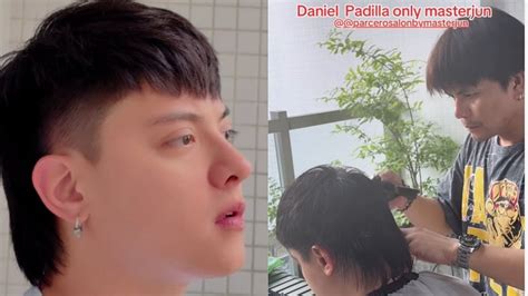Daniel Padilla Shows Off New ‘modern Mullet Sparks Online Buzz