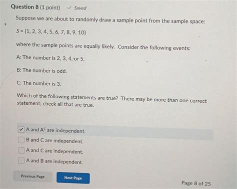 Solved Suppose We Are About To Randomly Draw A Sample Point