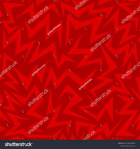 Simple Background Seamless Sharp Zigzag Pattern Stock Vector Royalty