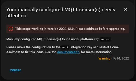 Home Assistant Repair Center And Mqtt