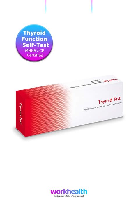 Thyroid Function Rapid Self Test Kit Health Test Kits Workmask Uk