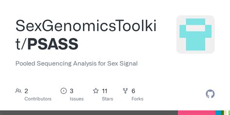 Github Sexgenomicstoolkitpsass Pooled Sequencing Analysis For Sex Signal