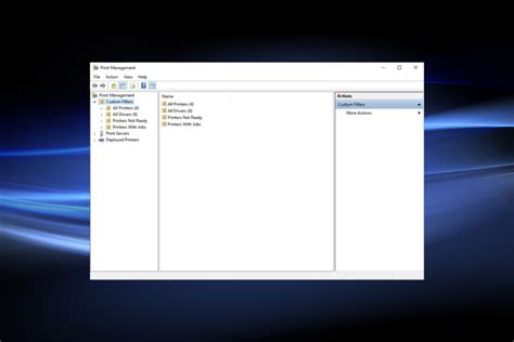 How To Restore Print Management If It S Missing In Windows 10
