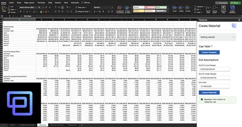Create Waterfall With Excel Add In Playbook Manda Posted On The Topic