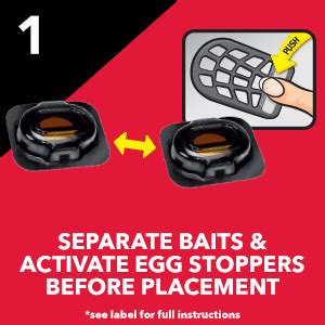 Raid Double Control Small Roach Baits Plus Egg Stoppers