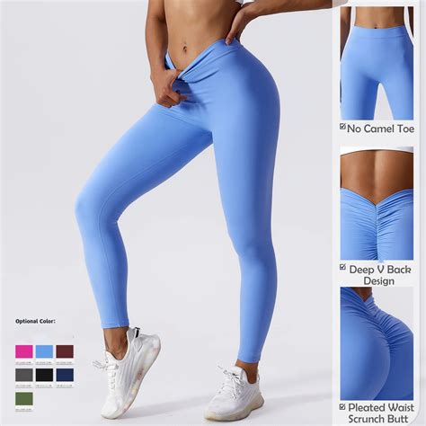 No Camel Toe Leggings High Waist Quick Dry Lightweight