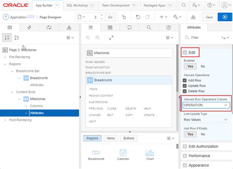 oracle application express 18 customizing an interactive grid as a developer