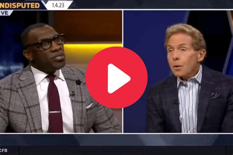 Skip Bayless Shannon Sharpe Spar Over Damar Hamlin Tweet
