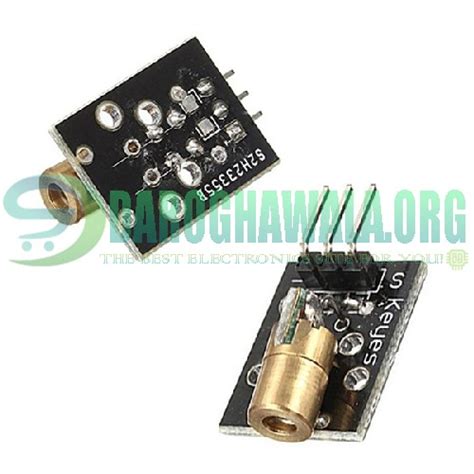 Ky 008 Laser Head Transmitter Sensor Module For Arduino In Pakistan
